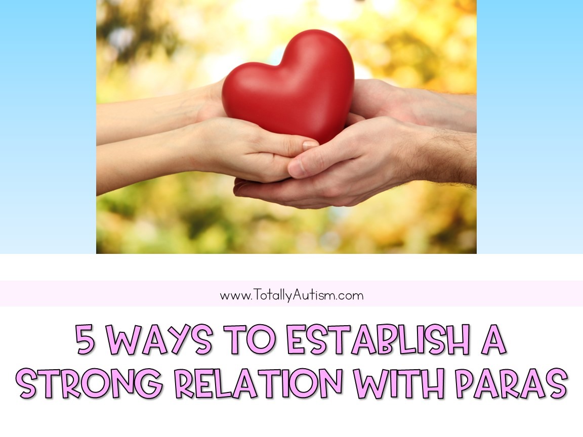 5 Ways to Establish a Strong Relationship with Paraprofessionals ...